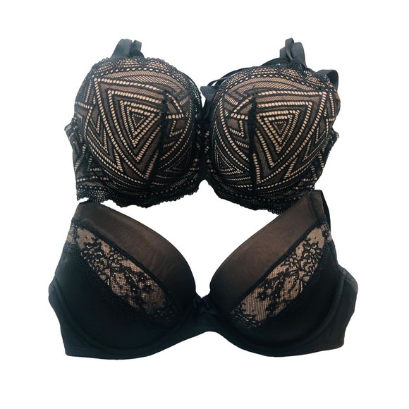 Adore Me | Intimates & Sleepwear | Lot Of 2 Adore Me 34dd Lacy Strappy ...